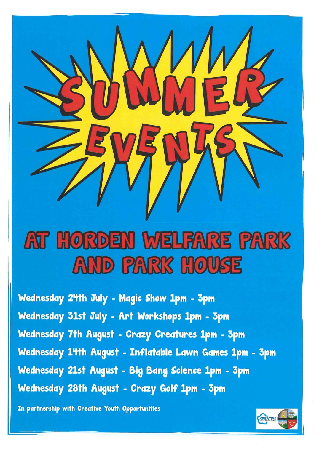 Horden Parish Council Summer Events - Horden Parish Council
